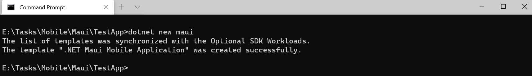 .NET MAUI – Project Template – Developer Thoughts