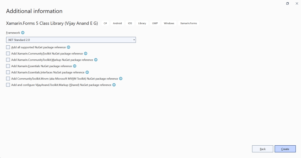 Introducing Xamarin.Forms Templates – Developer Thoughts